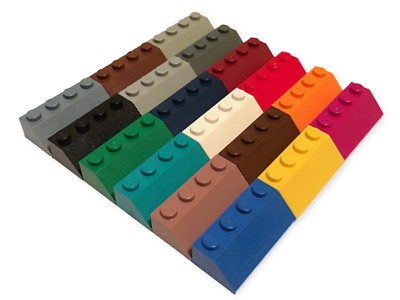 LEGO 3037 2X4 Slope 45° - Select Colour - Free P&P | eBay UK