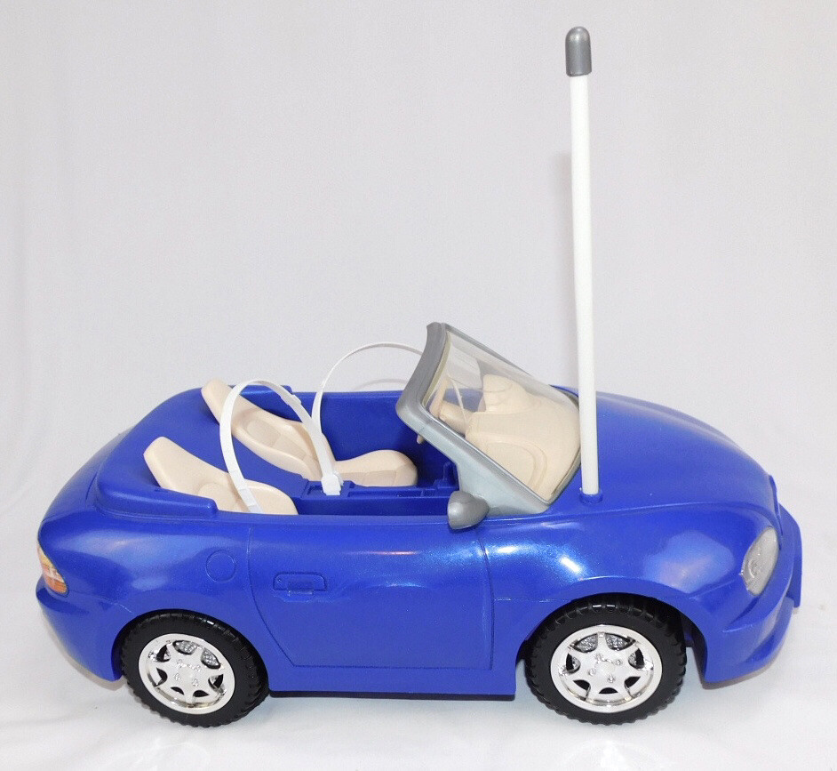 Vintage Barbie Doll 1999 Mattel Blue Car Working Headlights Rare | eBay