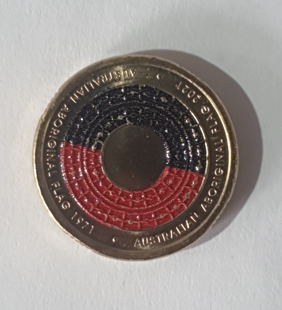 2021 Aboriginal Flag $2 Dollar UNC Coin from the Mint Roll | eBay Australia