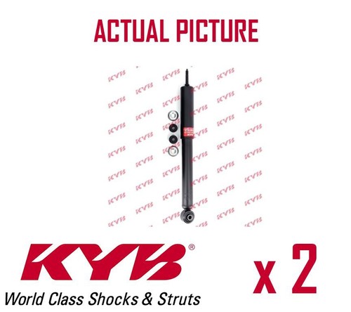 2 x NEW KYB REAR AXLE SHOCK ABSORBERS PAIR STRUTS SHOCKERS OE QUALITY ...