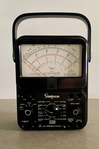 Simpson 260-8 Analog VOM Meter | eBay