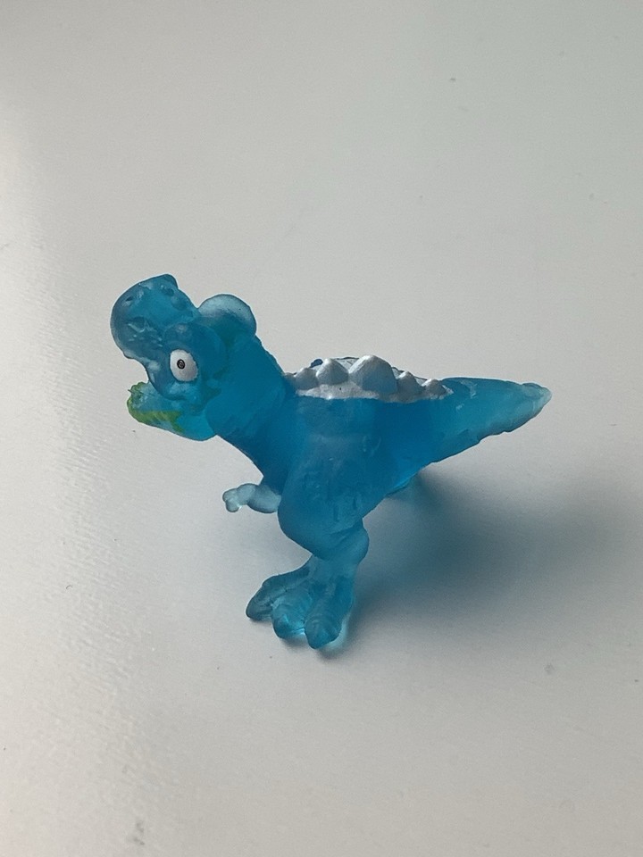 Zuru Smashers Dino Ice Winter Blue Cool Rex T-Rex Dinosaur Mini Figure ...