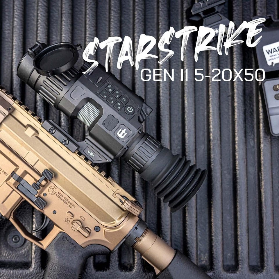 Triton StarStrike Gen II 5-20x HD Night Vision Rifle Scope | IR ...