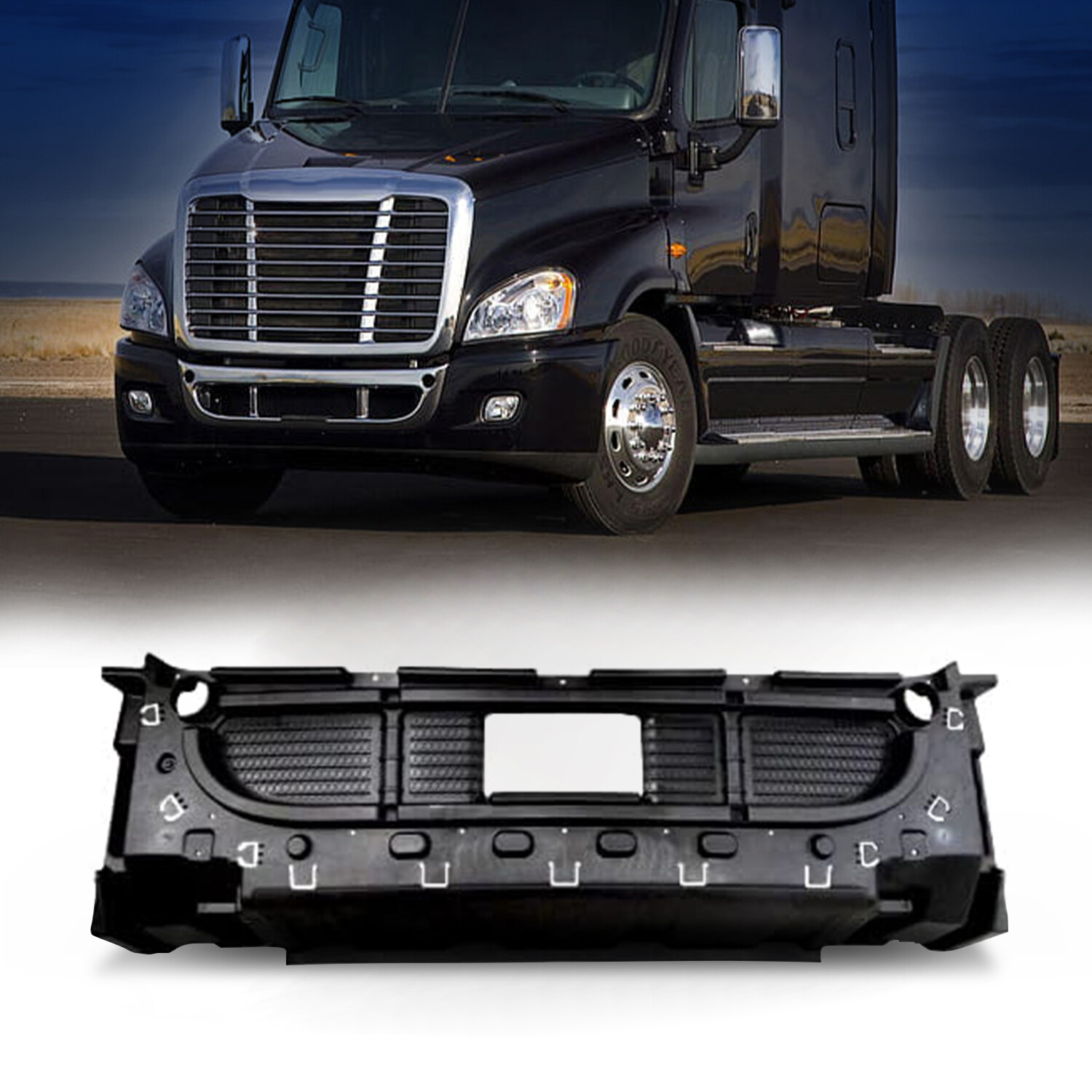 Front Inner Bumper Support for 2008-2017 Freightliner Cascadia Semi ...