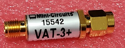 Tested 15542 Mini Circuits VAT-3+ VAT-3 3DB Fixed Attenuator. | eBay