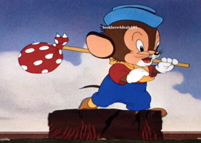 Sniffles The Mouse 4x6 Photo Animated Cartoon Characters Memorabilia ...