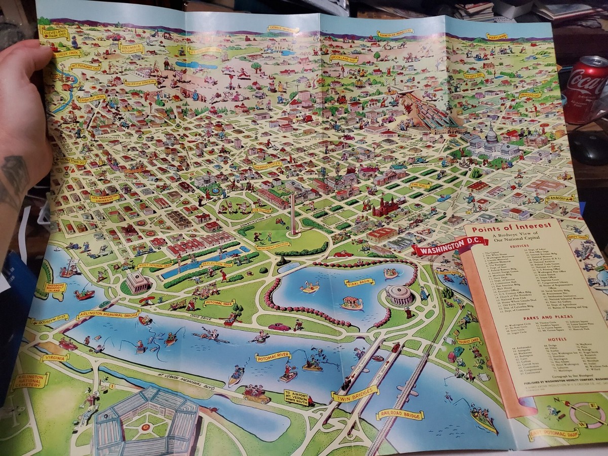 Tourism Map Of Washington Dc - Infoupdate.org