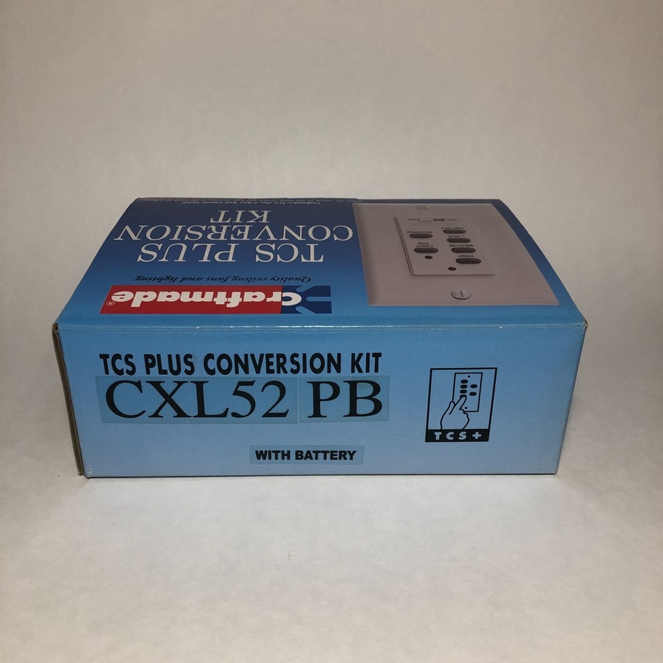 CraftMade CXL52 PB Brass Color TCS Conversion Kit Open Box | eBay