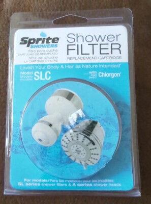 NEW Sprite Shower Filter Model SLC Replacement Cartridge w/ Chlorgon ...