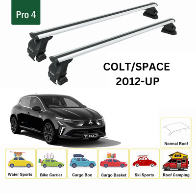 For Mitsubishi Colt/Space Star 2012-Up Roof Rack Cross Bars Normal Roof ...
