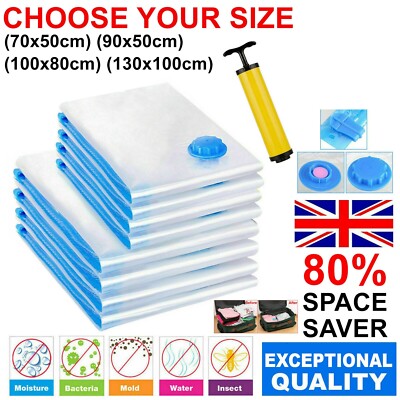 STRONG VACUUM STORAGE SPACE SAVINGS BAG SPACE SAVER BAGS NEW VACUM BAG ...