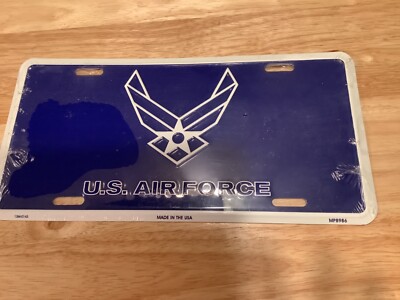 Collectible Licensed U.S. Air Force License Plate 3 Years Old | eBay