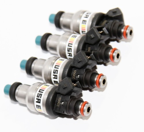 4 PCS 550cc Fuel Injectors fit 92-96 Honda B16 B18 B20 D16 D18 F22 H22 ...