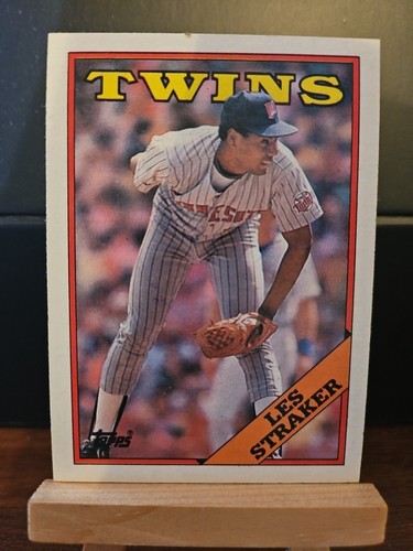 1988 Topps - #264 Les Straker MINNESOTA TWINS | eBay