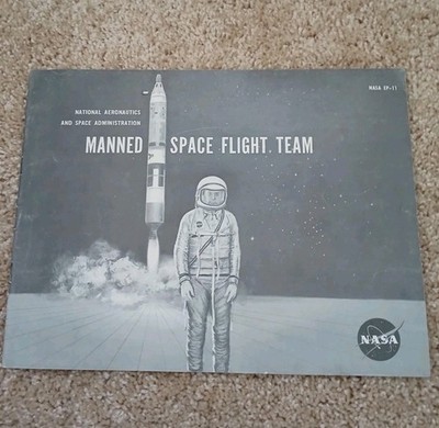 1962? NASA Manned Space Flight Team Booklet (Bios Of Various Astronauts ...