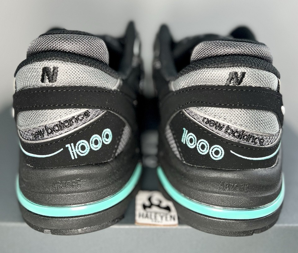 New Balance 1000 'Black/Teal' | Men Sizes 7.5 - 14 | M1000JR | eBay