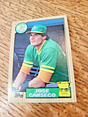 1987 Topps -#620 Jose Canseco | eBay