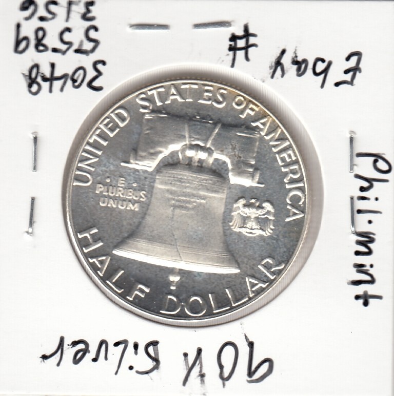 1956 United States Half Dollar Coin - Proof Strike C10 | eBay