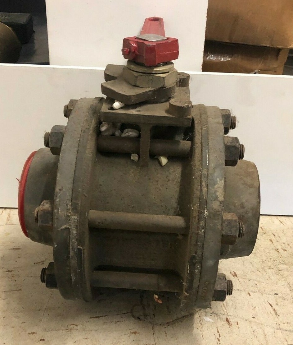 Worcester 6" CS Ball Valve (wafer valve) with 4" threaded Ends | eBay