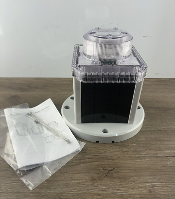 Carmanah M850 LED Solar Marine Lantern White 8 Degreee 60X New S3 | eBay