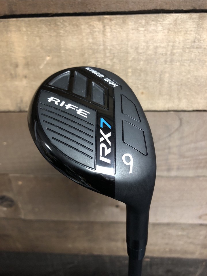 USED RH Men's Rife RX7 All True Hybrid Iron #9 Regular Flex Graphite ...