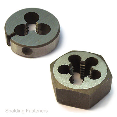 UNF HSS Circular Split Dies & Hexagon Die Nuts 2-64 To 1"-12 Sizes ...