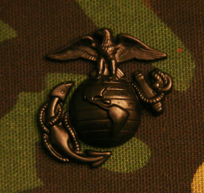 US MARINE CORPS USMC ENLISTED BARRACKS COVER FULL SIZE SERVICE CAP ...