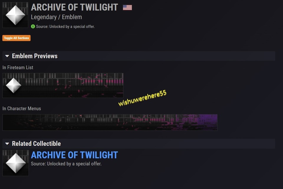 Destiny 2 Game Optional Emblem Code - You Pick - Official Bungie | eBay