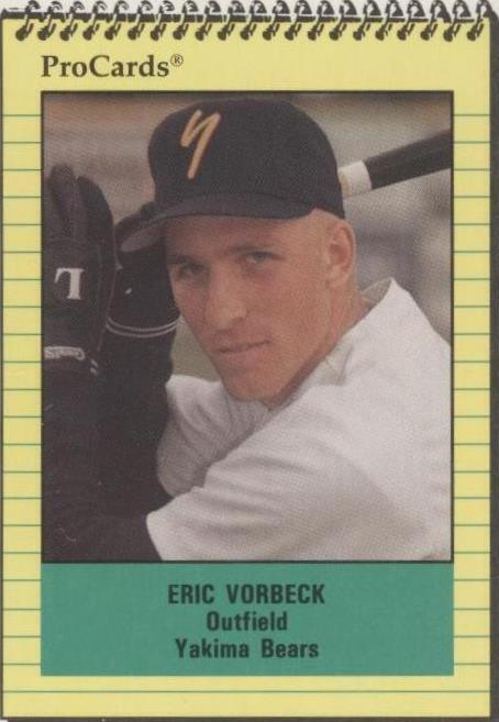 1991 ProCards Minor League - Eric Vorbeck #4263 (RC) for sale online | eBay