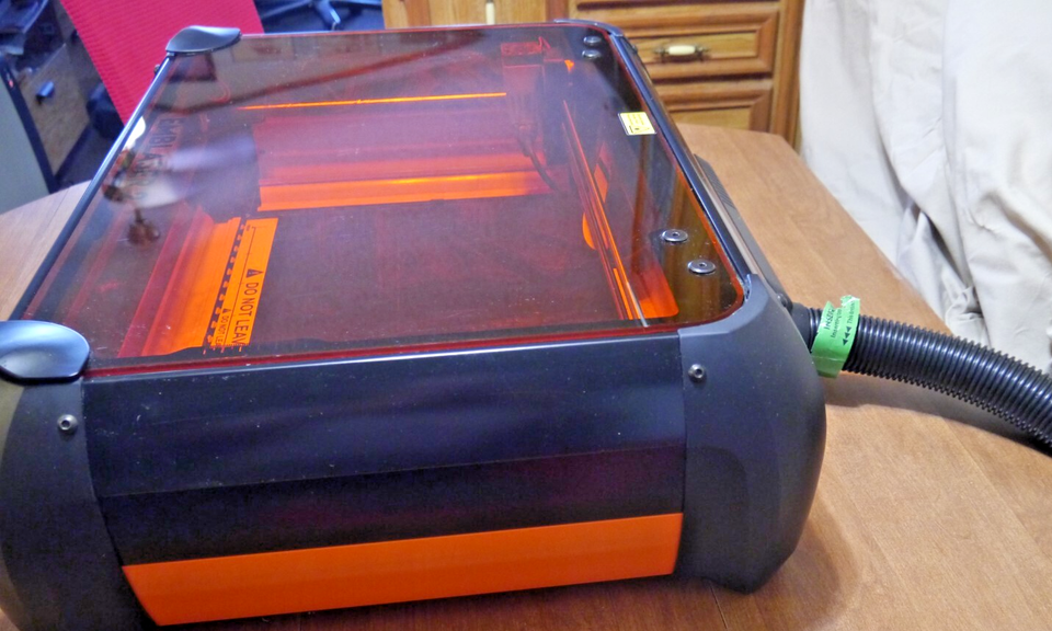 EMBLASER 2 - with 10 Watt Upgrade LASER CUT ENGRAVE W/AIR CAMERA | eBay