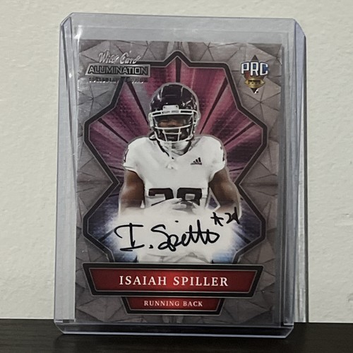 Isaiah Spiller 2021 Wild Card Alumination Autograph Card | eBay
