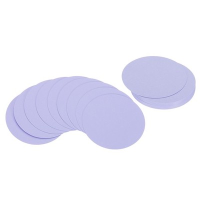 5inch Circle Card Stock, 36Pcs Cutouts Paper Thick Coaster Light Purple ...