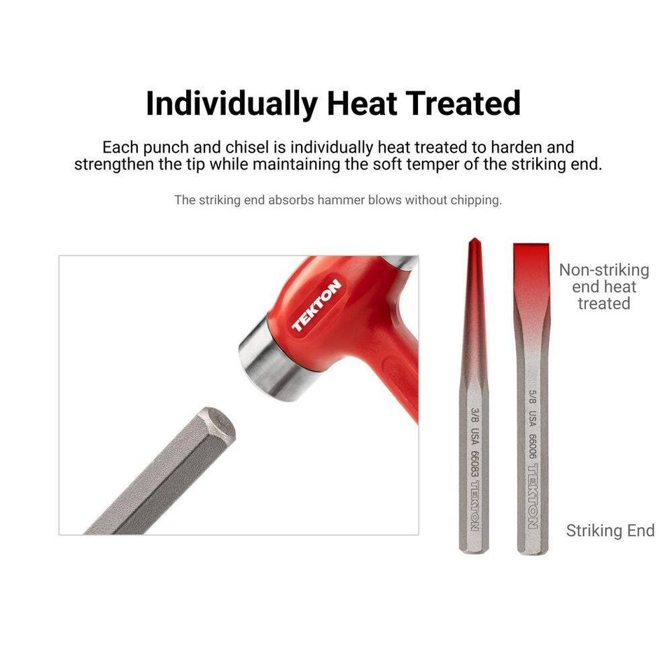 Punch and Chisel Set, 20-Piece (Center, Solid, Pin, Chisel) | eBay