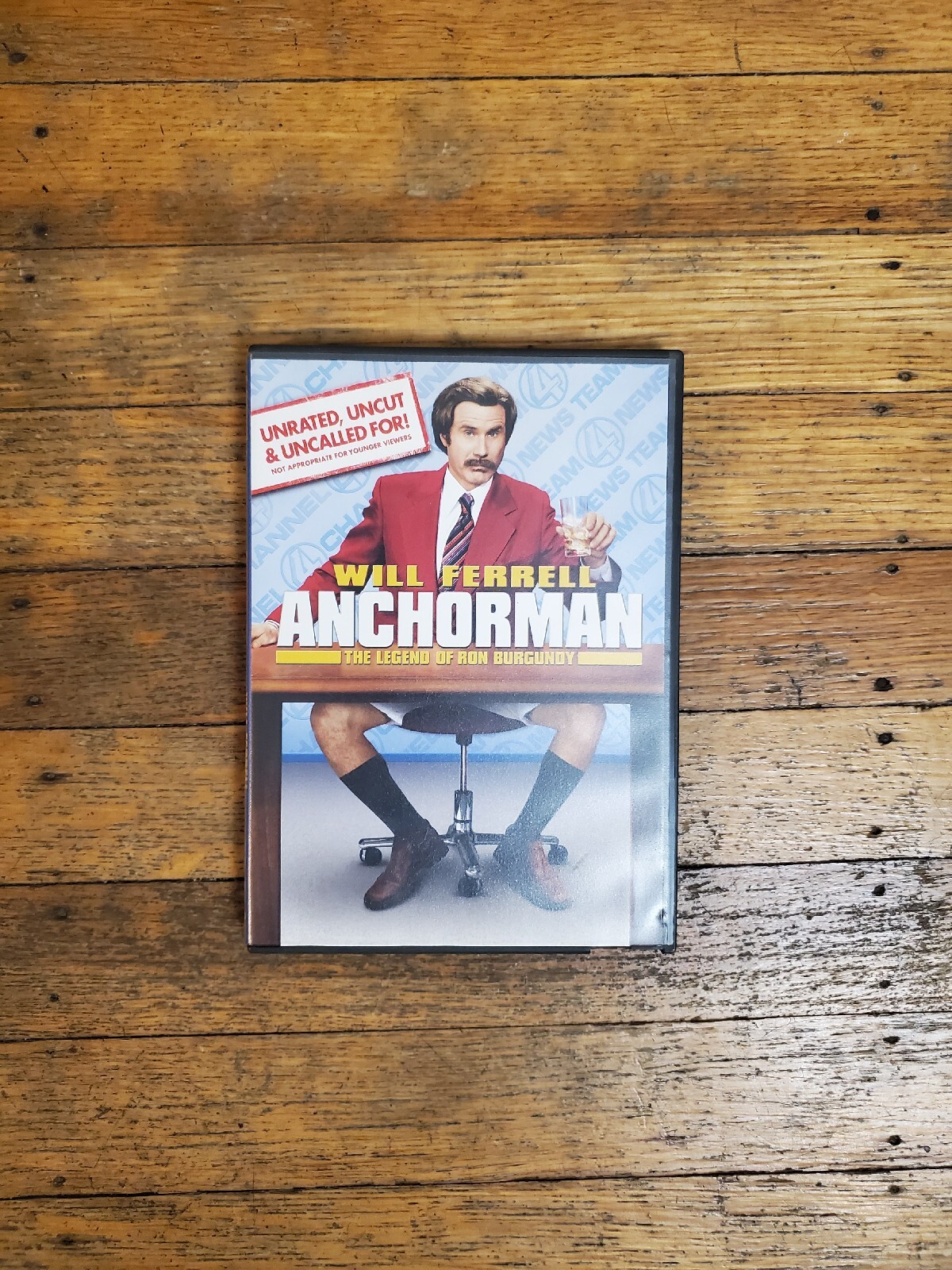 Anchorman: The Legend of Ron Burgundy (DVD-2004) With Bonus Features ...
