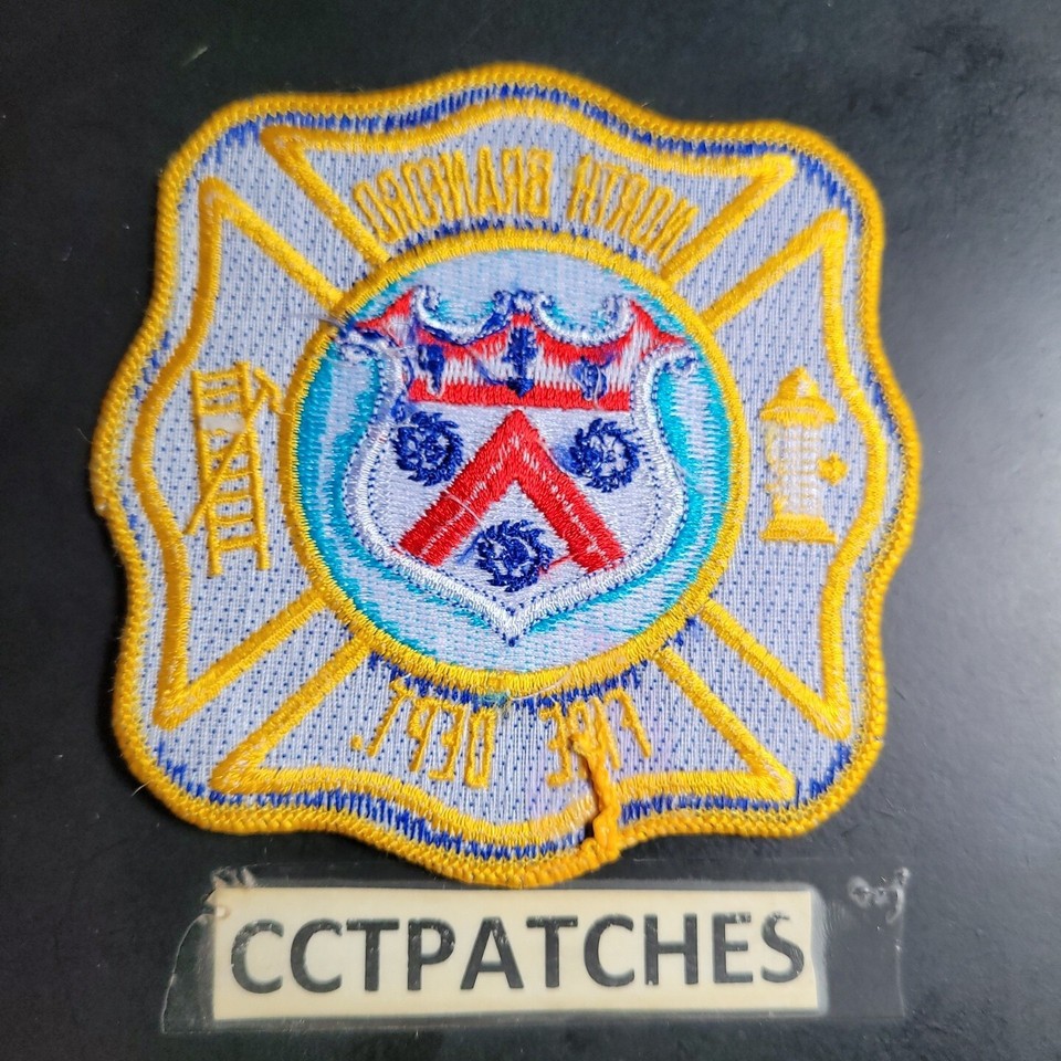 NORTH BRANFORD, CONNECTICUT FIRE DEPARTMENT PATCH CT | eBay