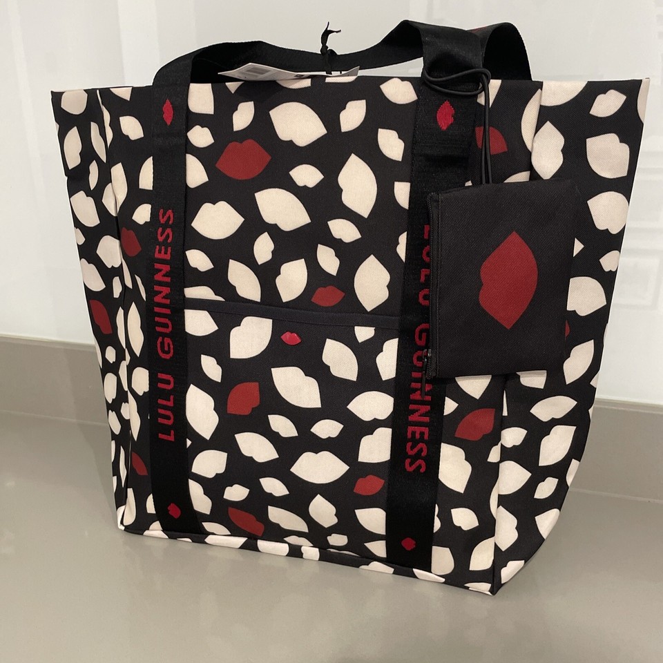 John Lewis , Waitrose Lulu Guinness Flurry Tote Bag 💋 Brand New Ready ...