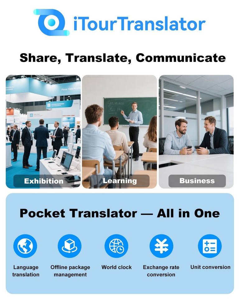 iTour D-Pro AI Dual-Screen Translator, Detachable, Real-Time Voice Translator | eBay