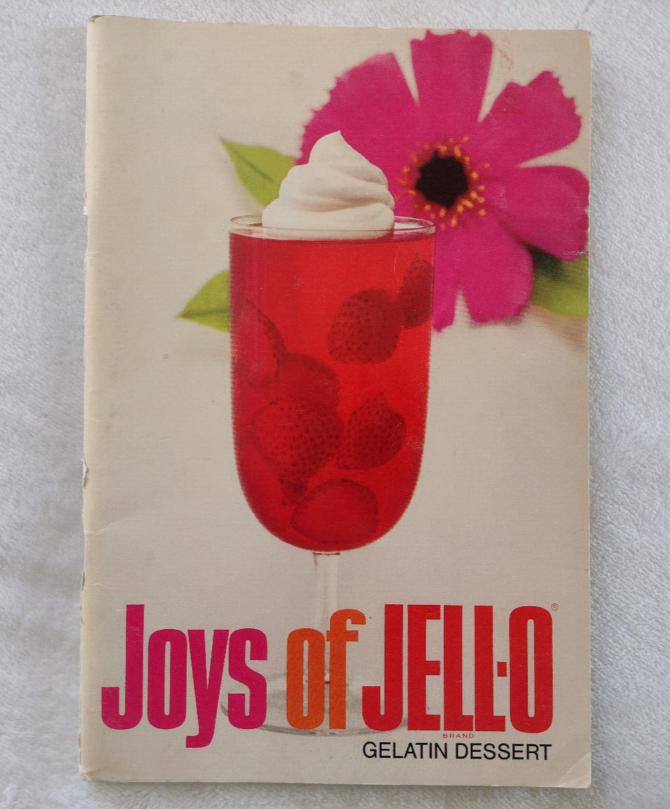 Vintage Joys of Jell-O Recipe Booklet Cookbook Jello Advertising | eBay