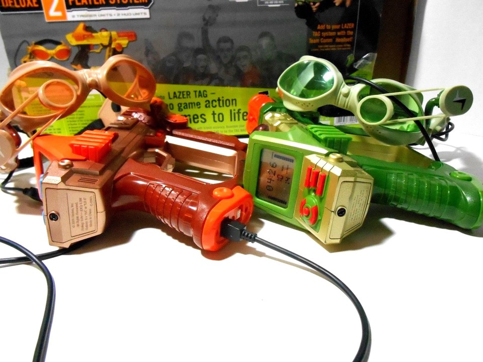 Lazer Tag Team Ops Deluxe 2 Player System Set With Box | eBay
