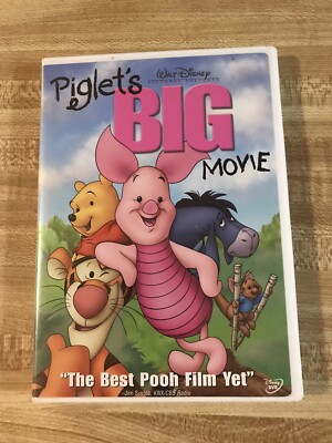 Walt Disney Piglets Big Movie DVD 2003 786936221947 | eBay