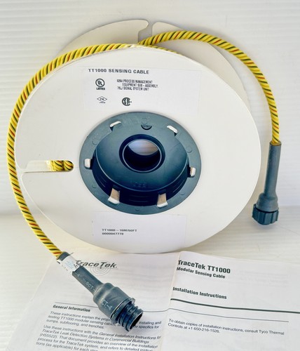 Tyco TraceTek TT1000 15M Water Sensing Cable 76LJ, 92K4 *NEW* | eBay ...