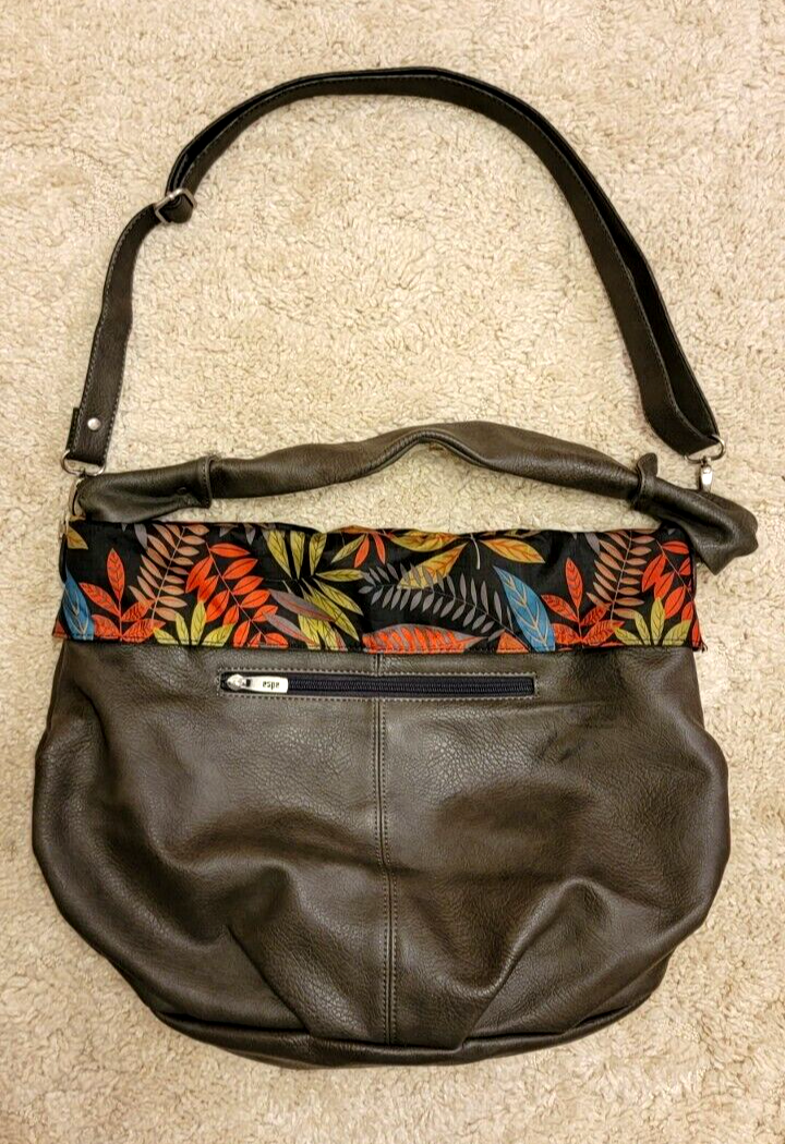 ESPE Large Crossbody Purse HOBO Bag Vegan Leather Satchel Floral ...