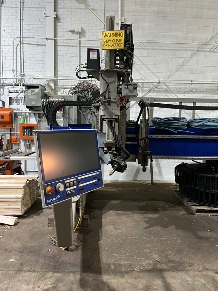 133’ X 12’ Messer MPC Plasma System New 2020. Burn Table | eBay
