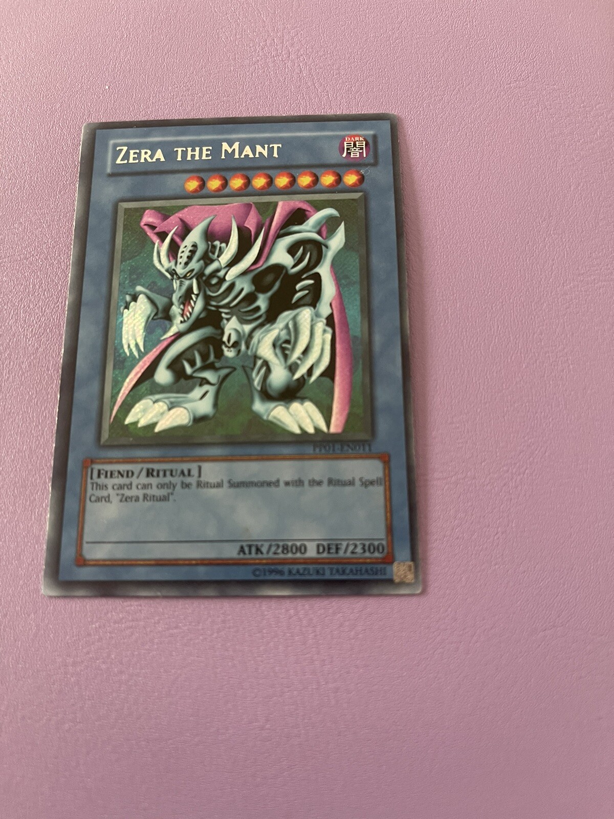 Yu-Gi-Oh! TCG Zera the Mant Premium Pack 1 PP01-EN011 Unlimited Secret ...