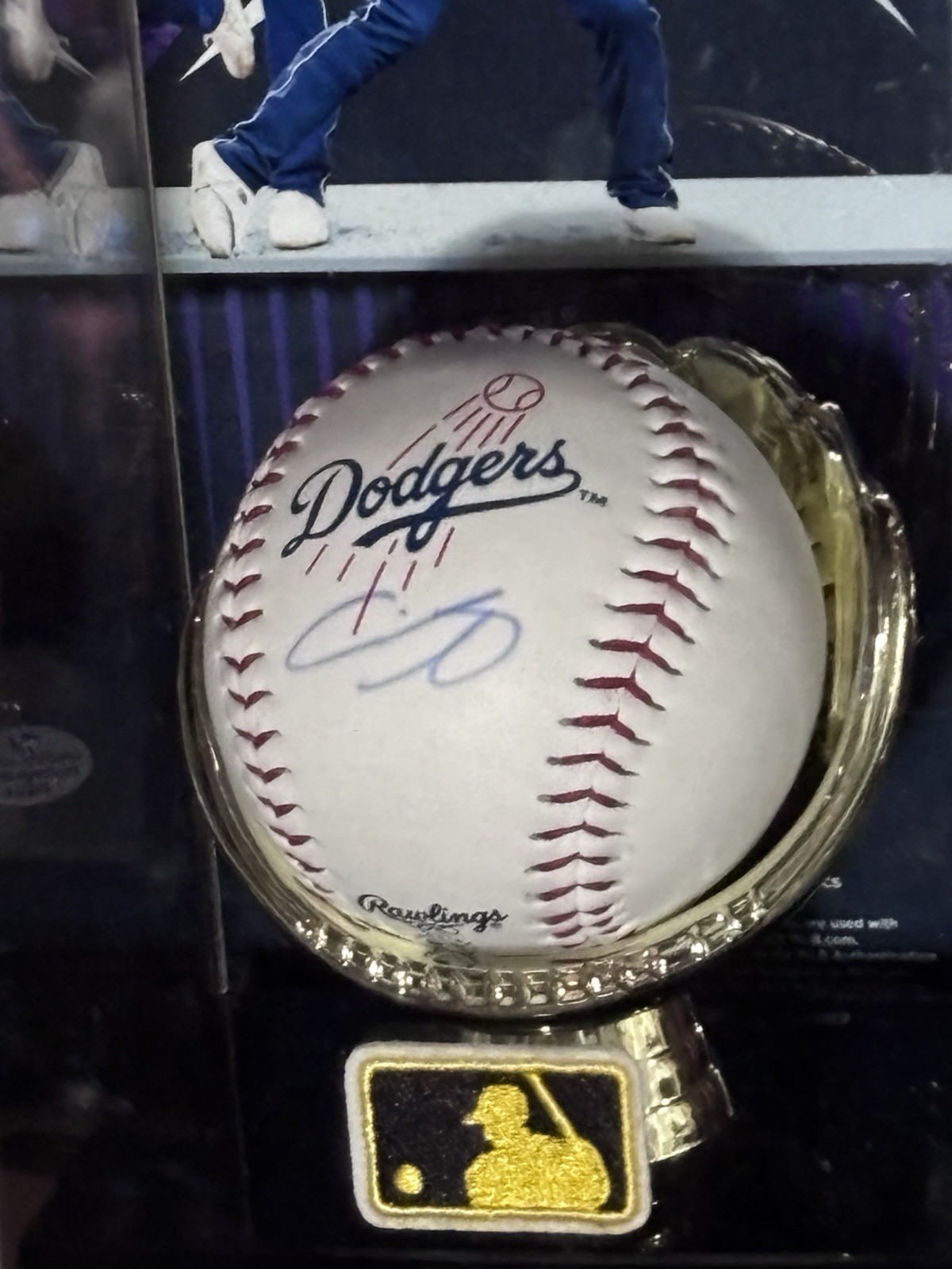 Shohei Ohtani Signed Autographed Logo Baseball Los Angeles Dodgers COA ...