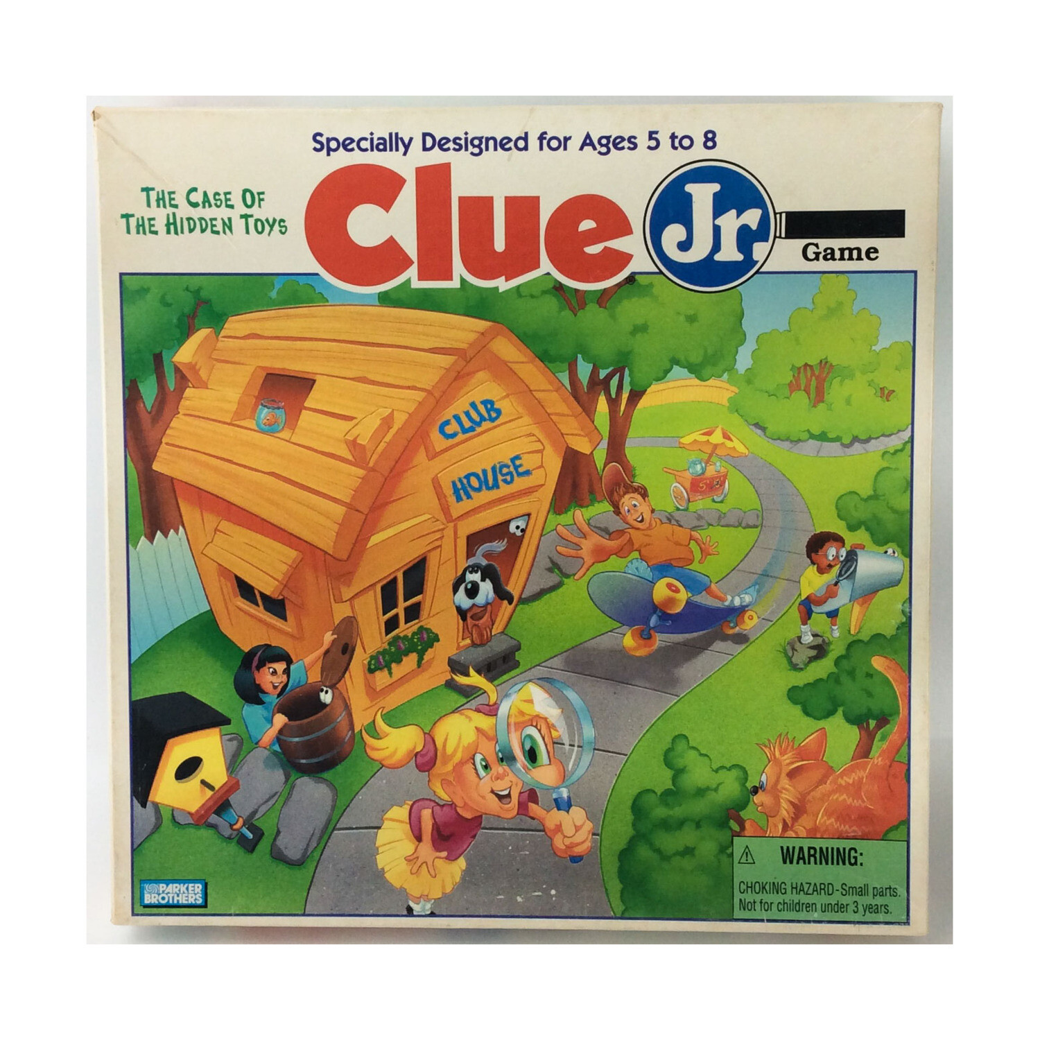Parker Bros Boardgame Clue Jr. - The Case of the Hidden Toys (1995 Ed ...