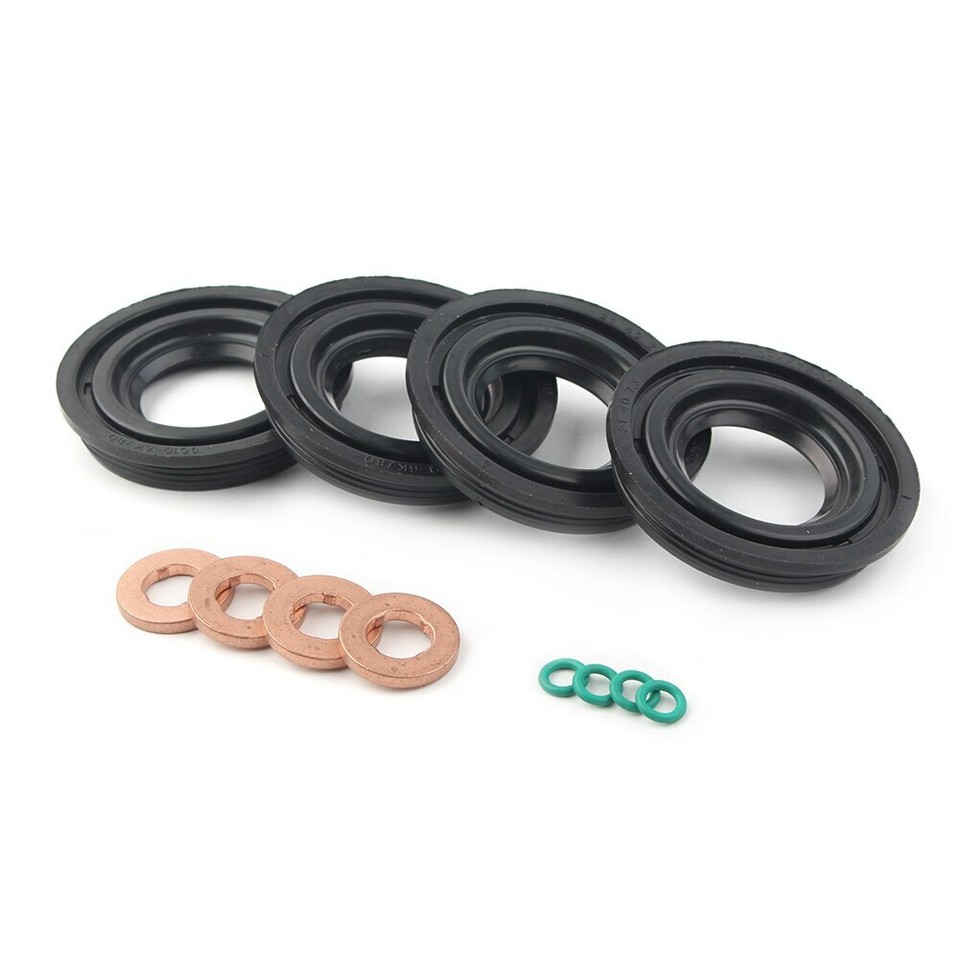 FOR FORD TRANSIT MK7 2.2 TDCi INJECTOR SEALS BOLTS+ ROCKER COVER GASKET ...