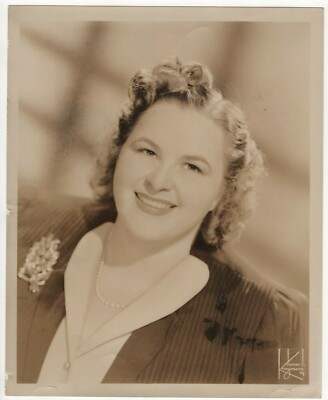 KATE SMITH SINGER + ACTRESS in EARLY PORTRAIT Orig KRIEGSMANN 1930s ...