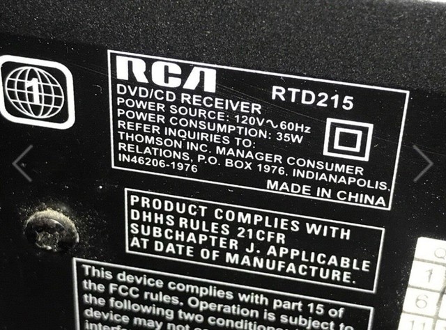 RCA RTD215 5.1 Channel Home Theater System for sale online | eBay