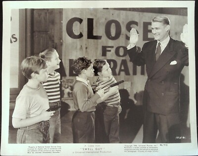 Swell Guy 8 x 10 Still 1946 Sonny Tufts, Ann Blyth, Ruth Warrick ...